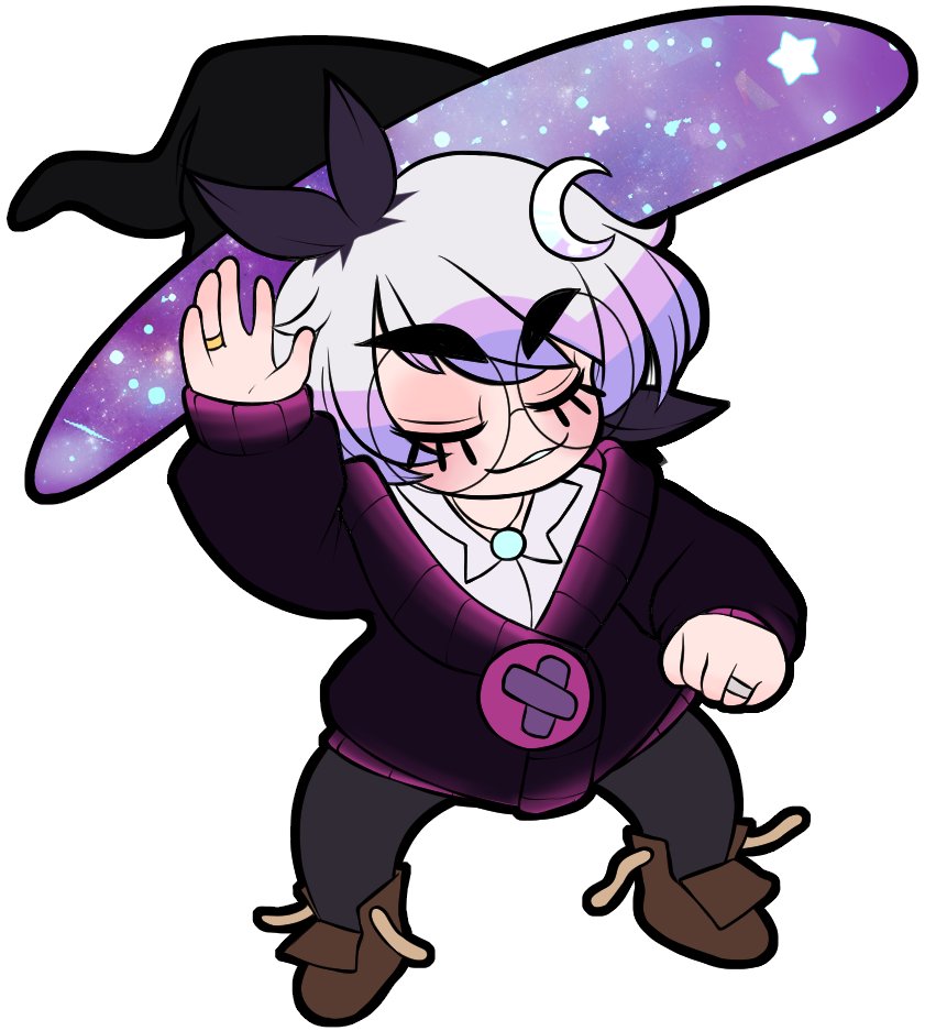 「TWITCH RIVALS FINALE BAYBEE WE MADE IT! 」|Alphena 🌌 Void Witch VTuberのイラスト