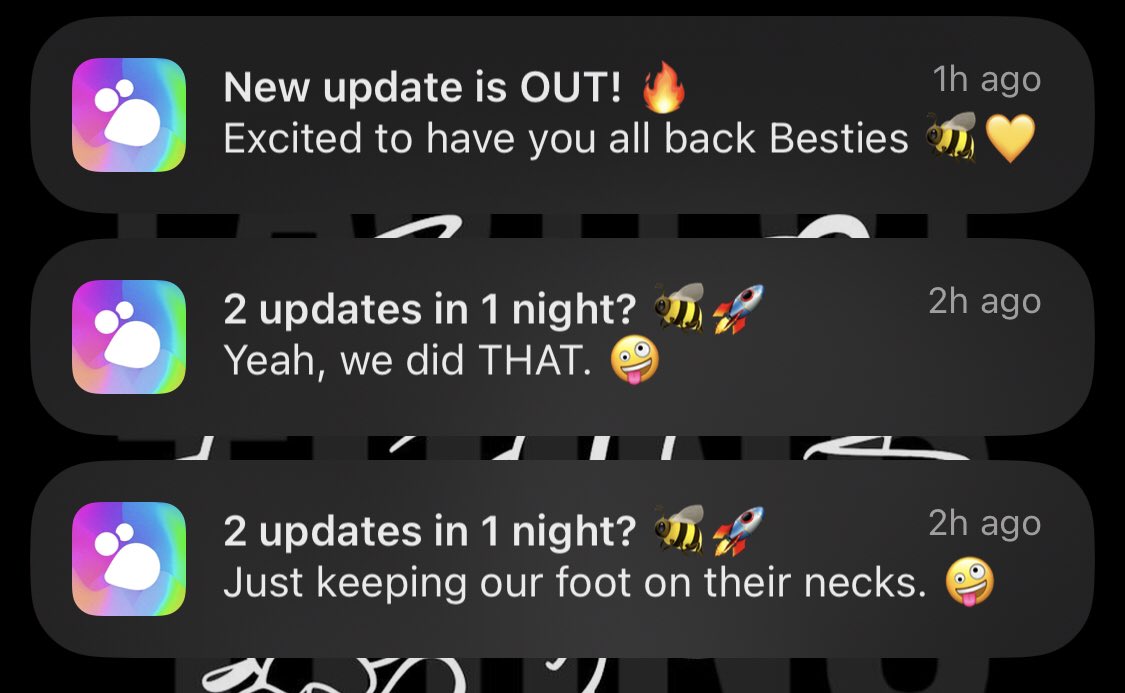 daniel barnes on Twitter: "Jesus, HIVE, leave me the fuck alone"