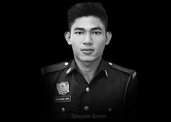 Malek Hussin on Twitter: "Hari ini genap 4 tahun Muhammad Adib bin Mohd Kassim meninggal dunia ...