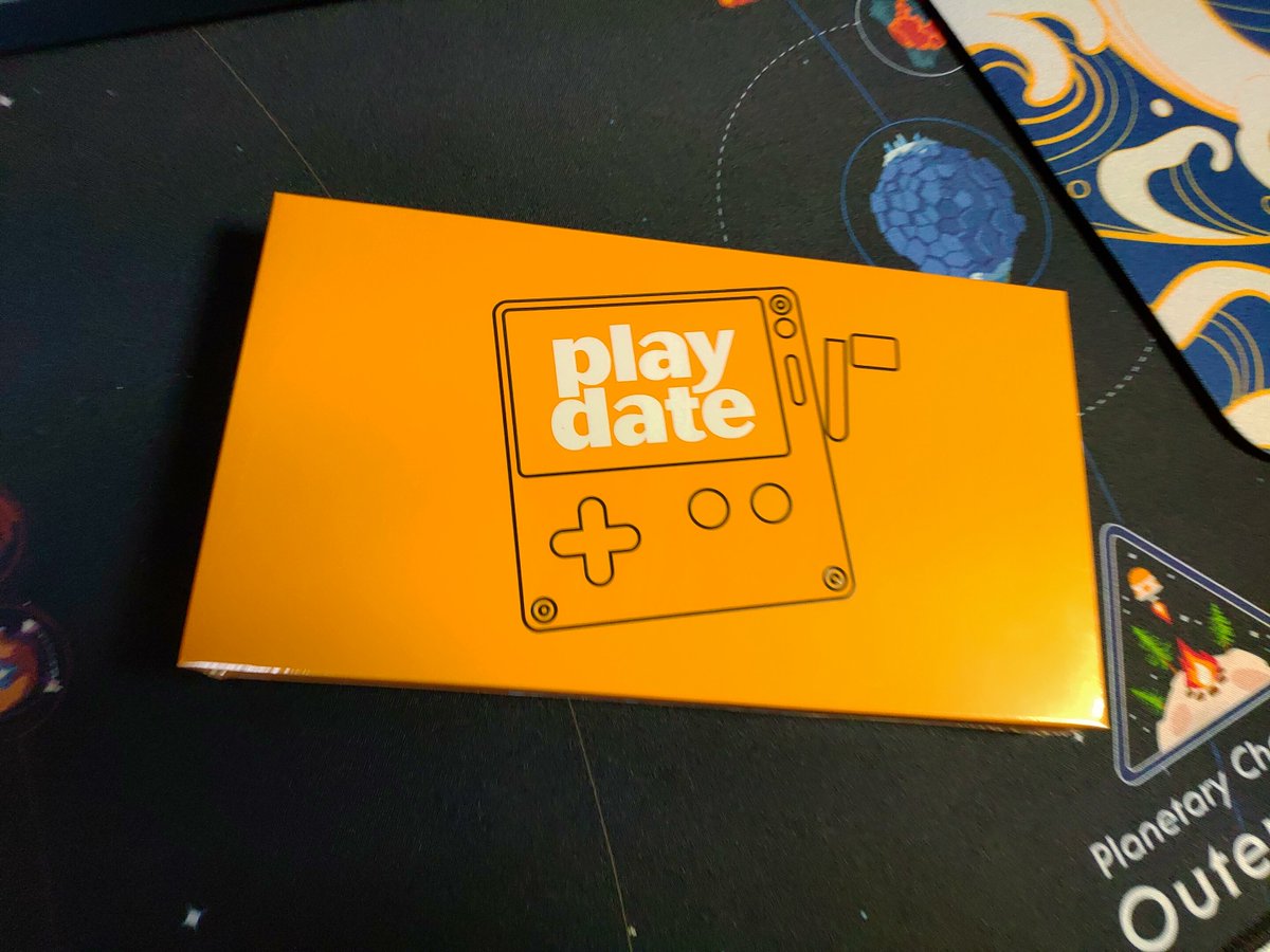 haigyo on Twitter: "ついに届いてしまったぜplaydate!"