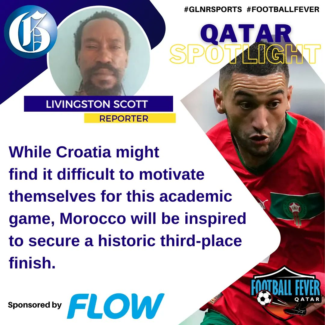 Jamaica Gleaner on Twitter: "Croatia-Morocco, the calm before the storm or the fireworks of the ...