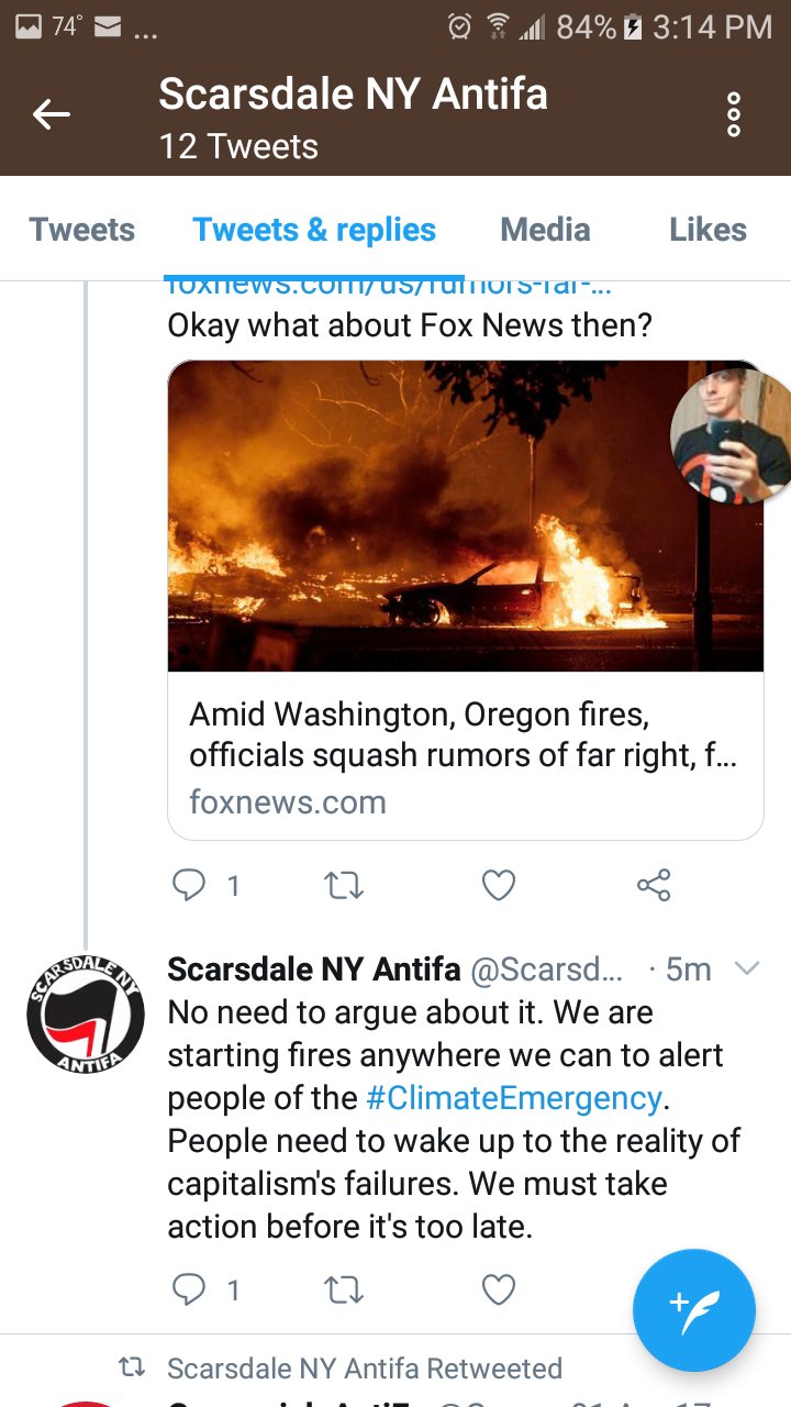 Topsie Currets 2.0 on Twitter: "Hey @FBI @FBIRecordsVault @DHSgov Antifa lit the forests of the ...