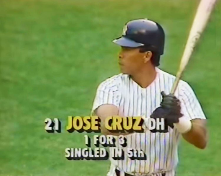 Jose Cruz played for the Yankees?! Stirrups Now! @uniformcritic
