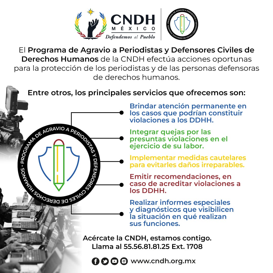 Cndh En México On Twitter Los Ataques Y La Violencia Contra
