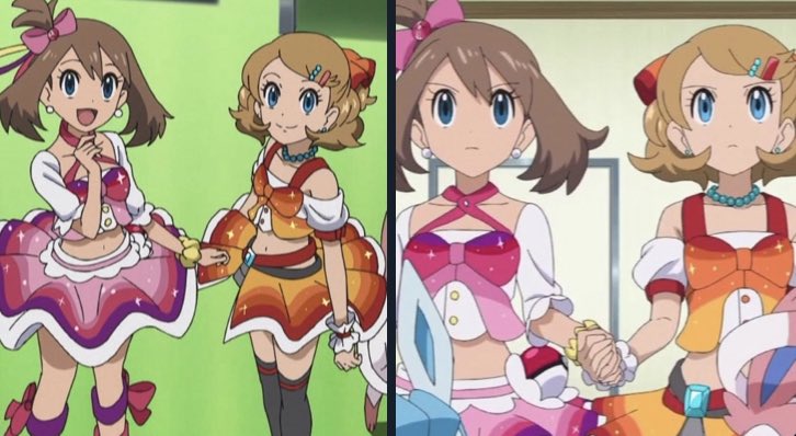 G ♡ On Twitter “riko Must Be Ash And Serenaa Daughter ” Yall
