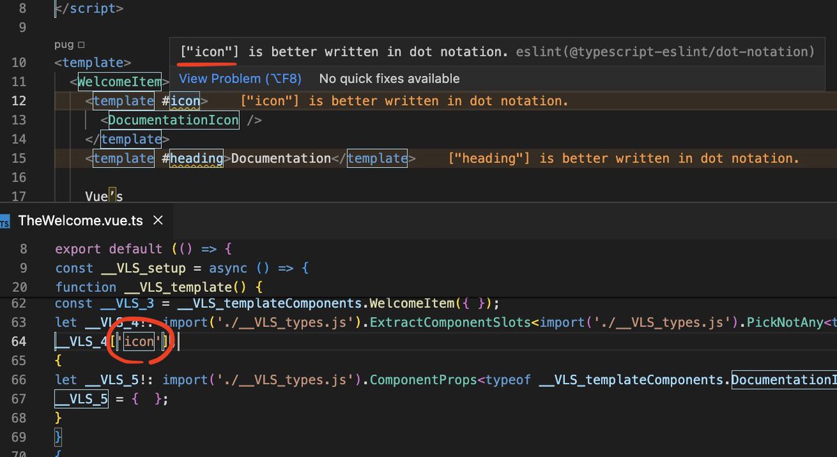 Johnson Chu on Twitter: "To support ESLint also need to beautify our virtual code."