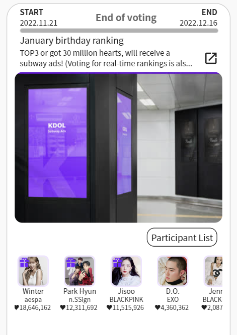 WINTER THAILAND on Twitter: "RT @kdol83996973: #KDOL January Birthday Ranking ad Application 1st ...