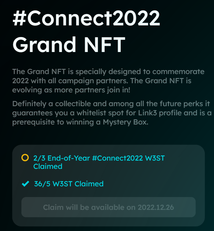 GZ老张(💙,🧡)(L3, ️)🌘🛸(🌸, 🌿)joeborden.lens on Twitter: "2022.12.17 周六 还缺一张 针蓝 #NFT https://link3.to ...