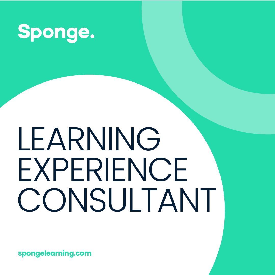 Sponge on Twitter: "We're hiring a new Learning Experience Consultant! If you have a knack for ...