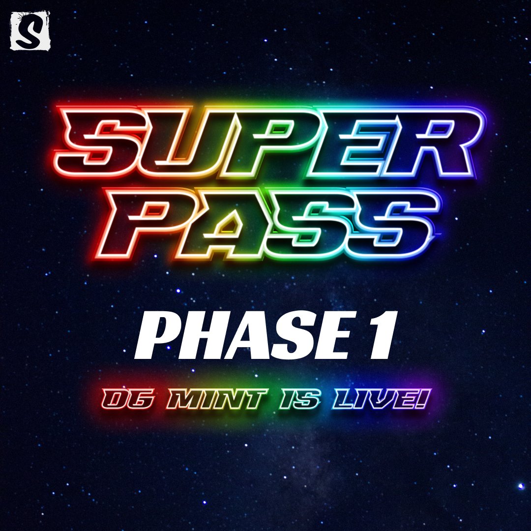 SUPERWALL 🧱 on Twitter: "🚨 OG Mint 🚨 Super Pass - OG Mint Is Live ️ Following links provided on ...