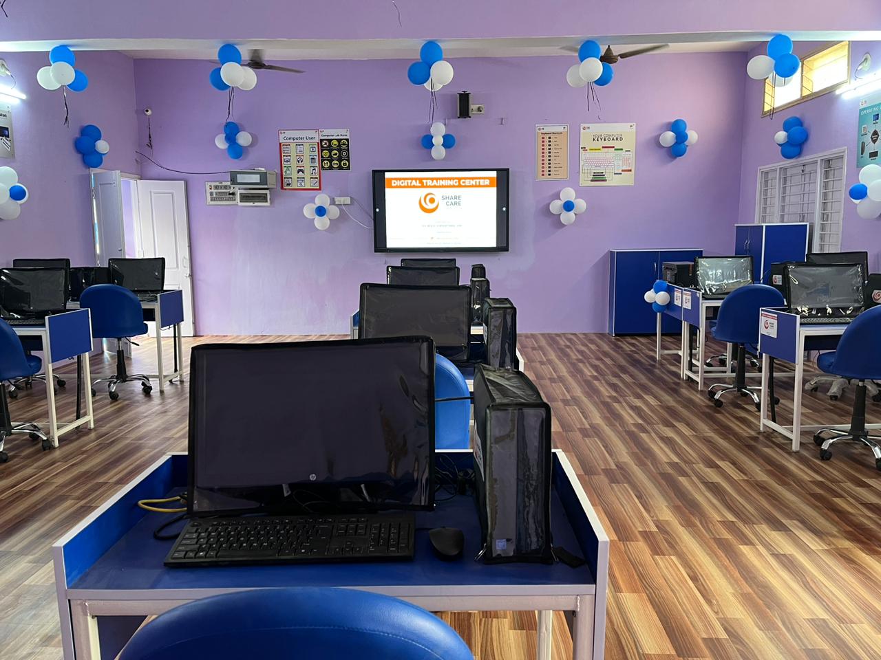 Y4D Foundation on Twitter: "Opening of another fully functional Digital Training Lab at Shree V ...