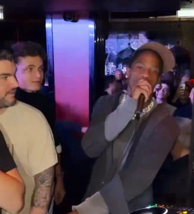 Lando Norris Fans on Twitter: "DJ Lando in Monaco last night with surprise guest Travis Scott😅🔥 ...