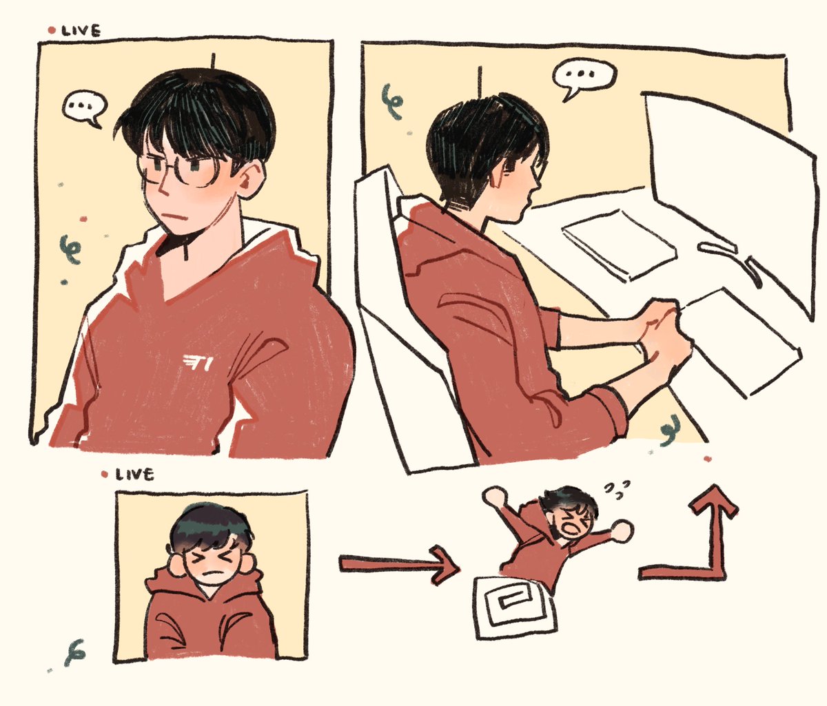 「THEY'RE SO FUNNY WITHOUT EVEN TRYING #gumayusi #keria 」gailleの漫画