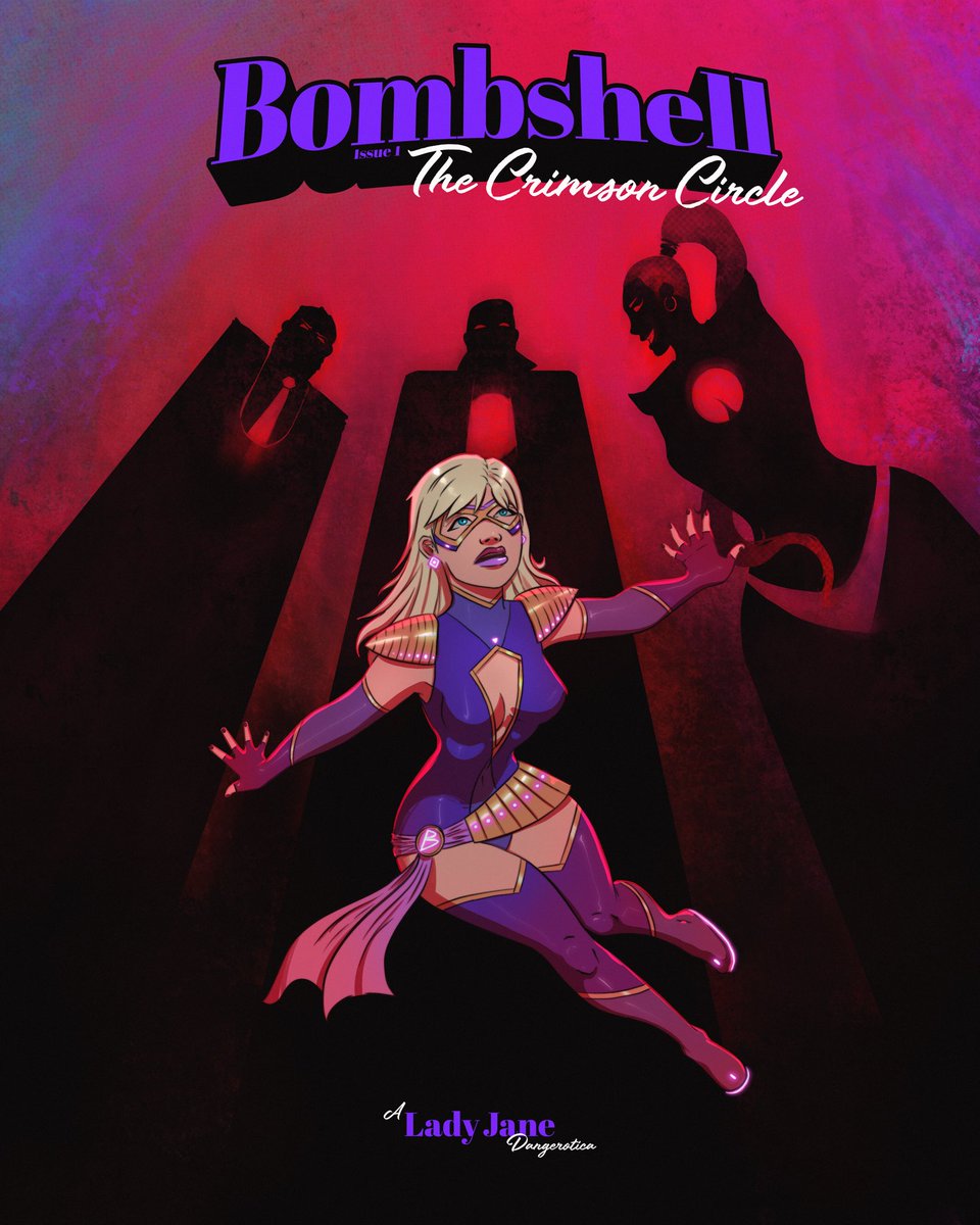 Lady Jane on Twitter: "We're celebrating my OC heroine-in-peril Bombshell and the release of her ...