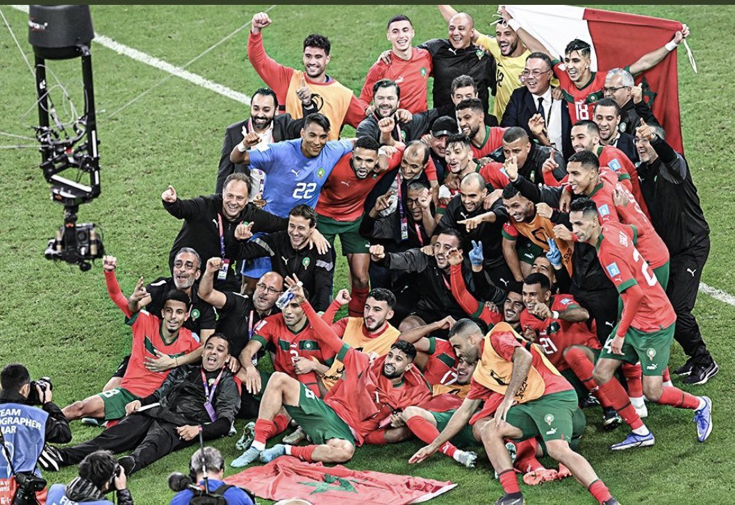 Extra Time Indonesia on Twitter: "Perjalanan Maroko di Piala Dunia 2022 : 🤝 0-0 v Kroasia 🇭🇷 2-0 ...