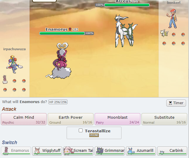 Showdown Pokemon