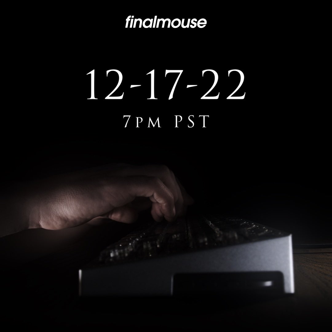 Finalmouse On Twitter Its Today 2 Product Reveals Live From The
