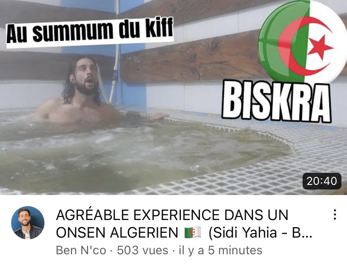 Ben N'co on Twitter: "De retour sur YouTube 🎥😀 Algérie 🇩🇿 saison 2, épisode bonus https://youtu ...