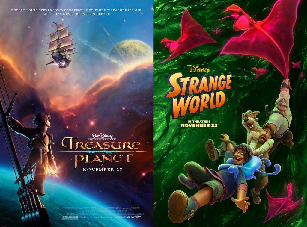 Treasure Planet Movie Poster