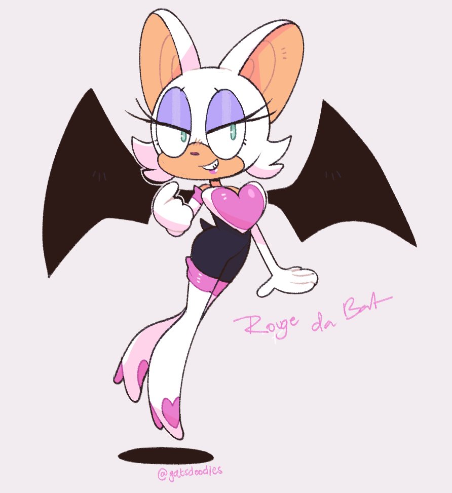 Sonic And Rouge In Love
