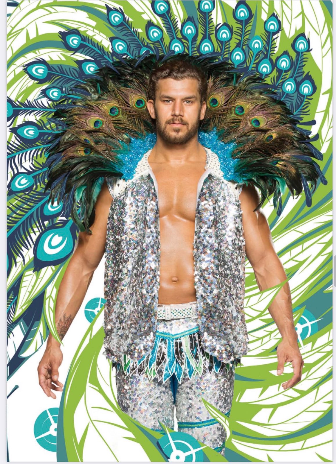 Men Peacock Costume