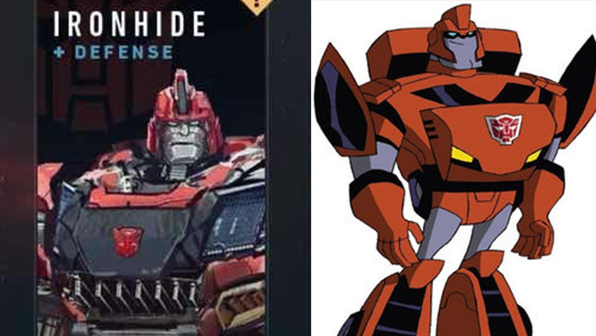 Ironhide From Transformers Cartoon