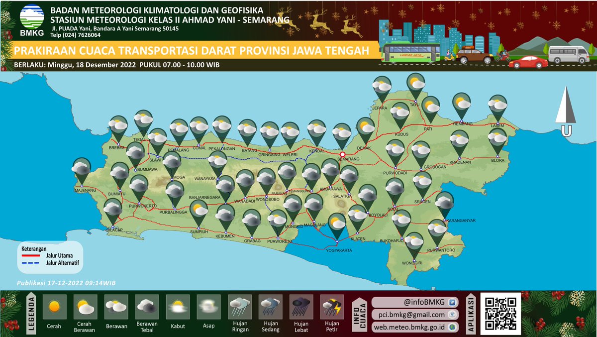 Stasiun Meteorologi Ahmad Yani Semarang On Twitter Prakiraan Cuaca