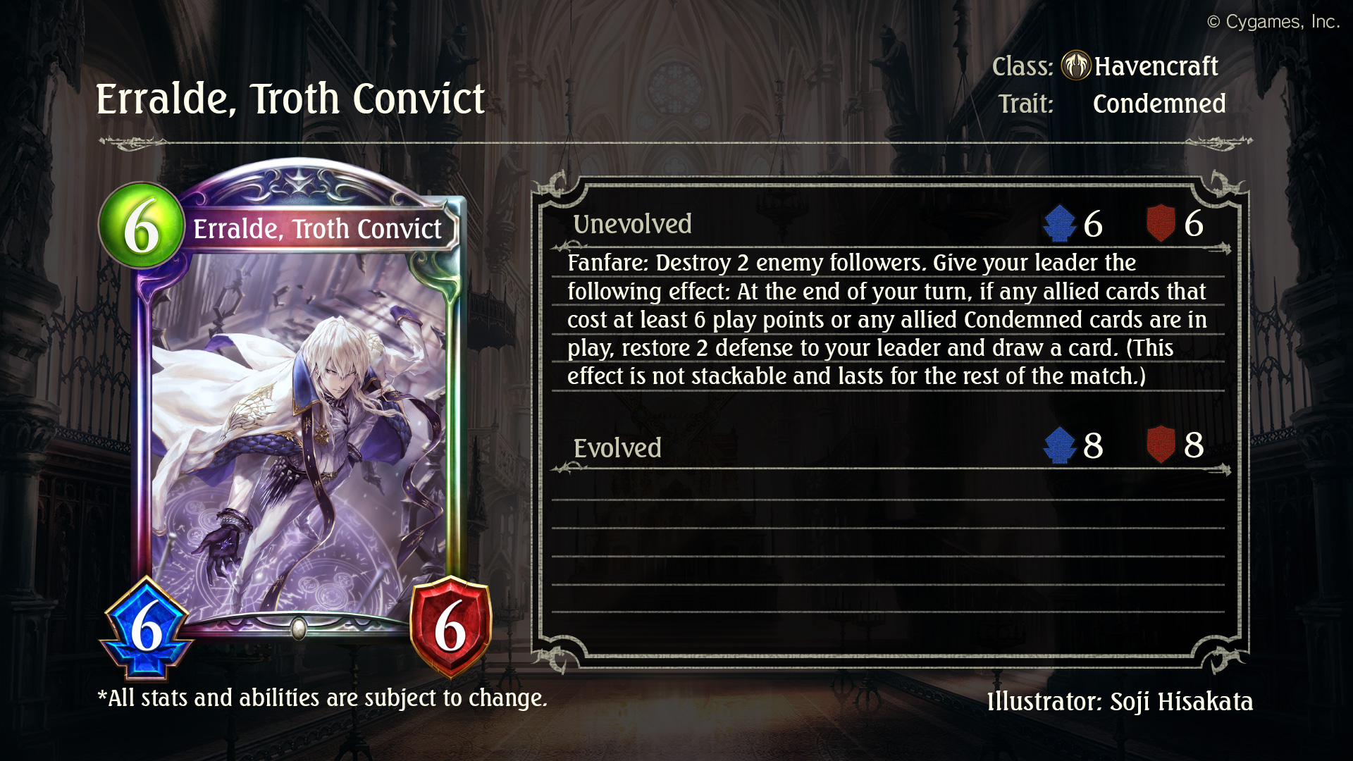 Shadowverse on Twitter: "New Eightfold Abyss: Azvaldt card reveals! Erralde, Troth Convict ...