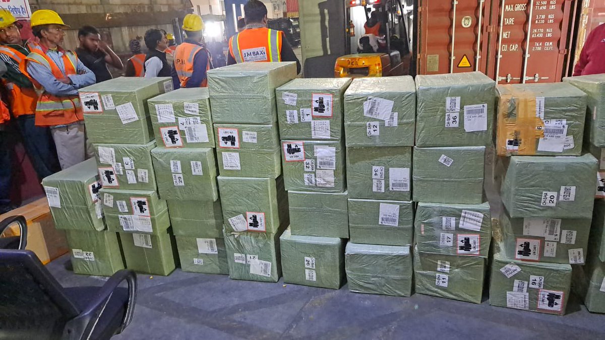 Customs (Preventive) Delhi on Twitter: "Delhi Customs Prev. Officers intercepted an import ...