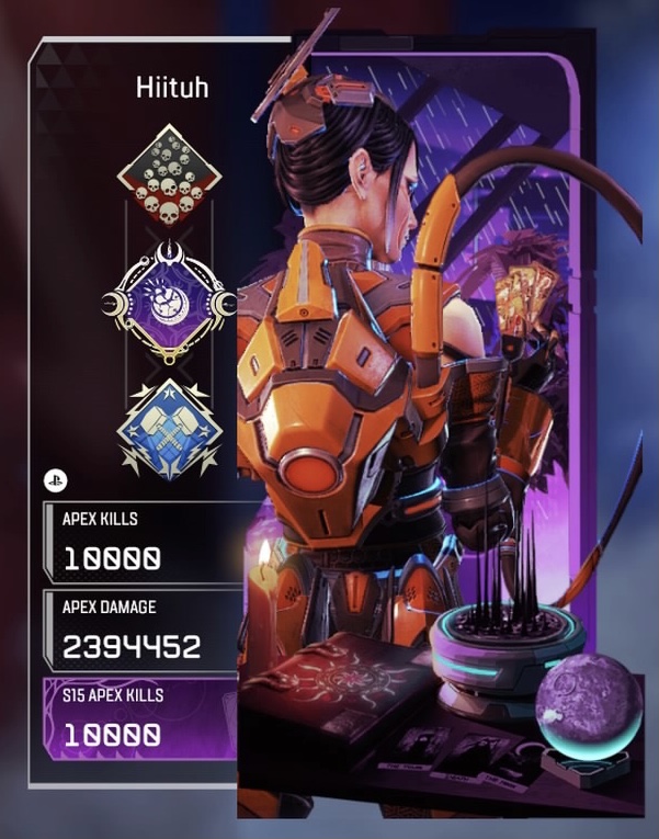 Hiituh on Twitter: "10K Kills On Catalyst! Back To Space Mommy 👽 @PlayApex https://t.co ...