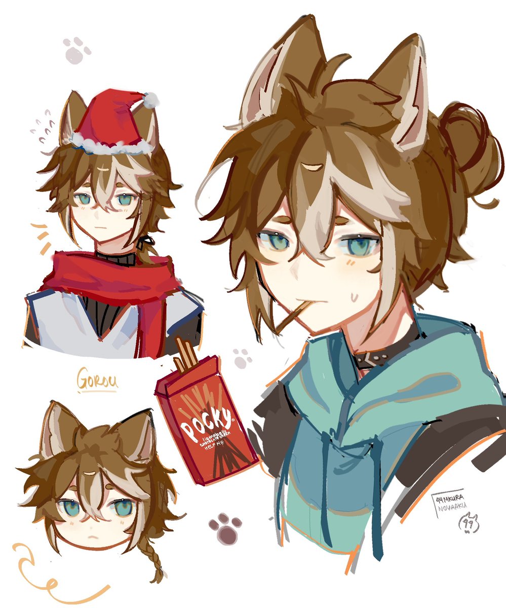 「i think he deserves slightly longer hair」|ayon🌿のイラスト