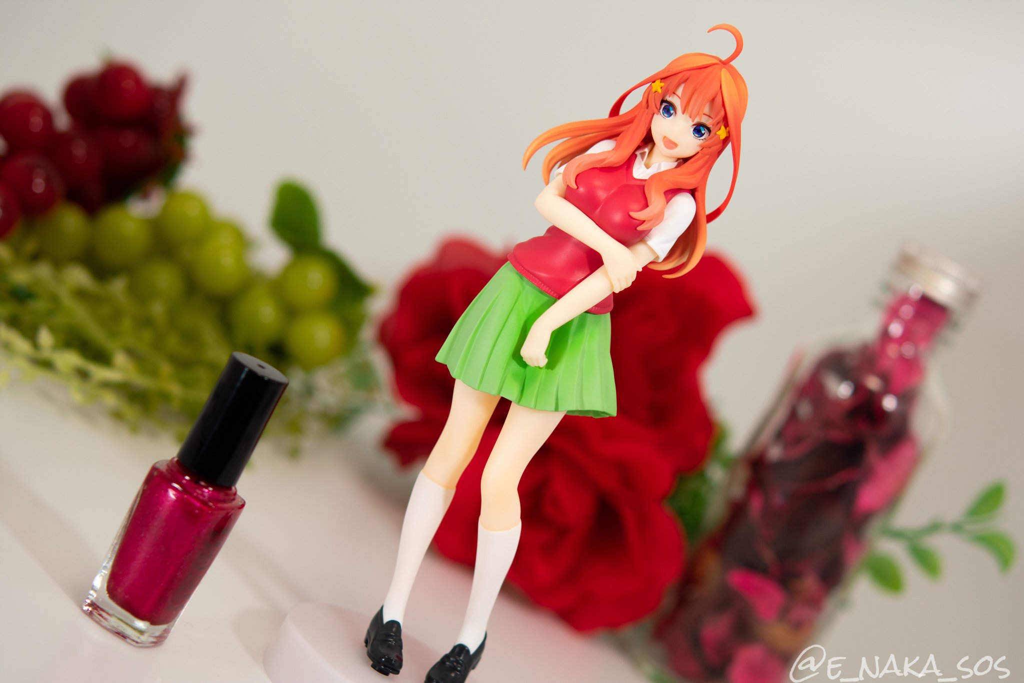 いなか on Twitter: "POP UP PARADE 中野五月 1.5 五等分の花嫁 グッドスマイルカンパニー 五月ちゃんも若干ですが髪の毛がブラッシュアップされてますね🙄 あと髪飾り ...