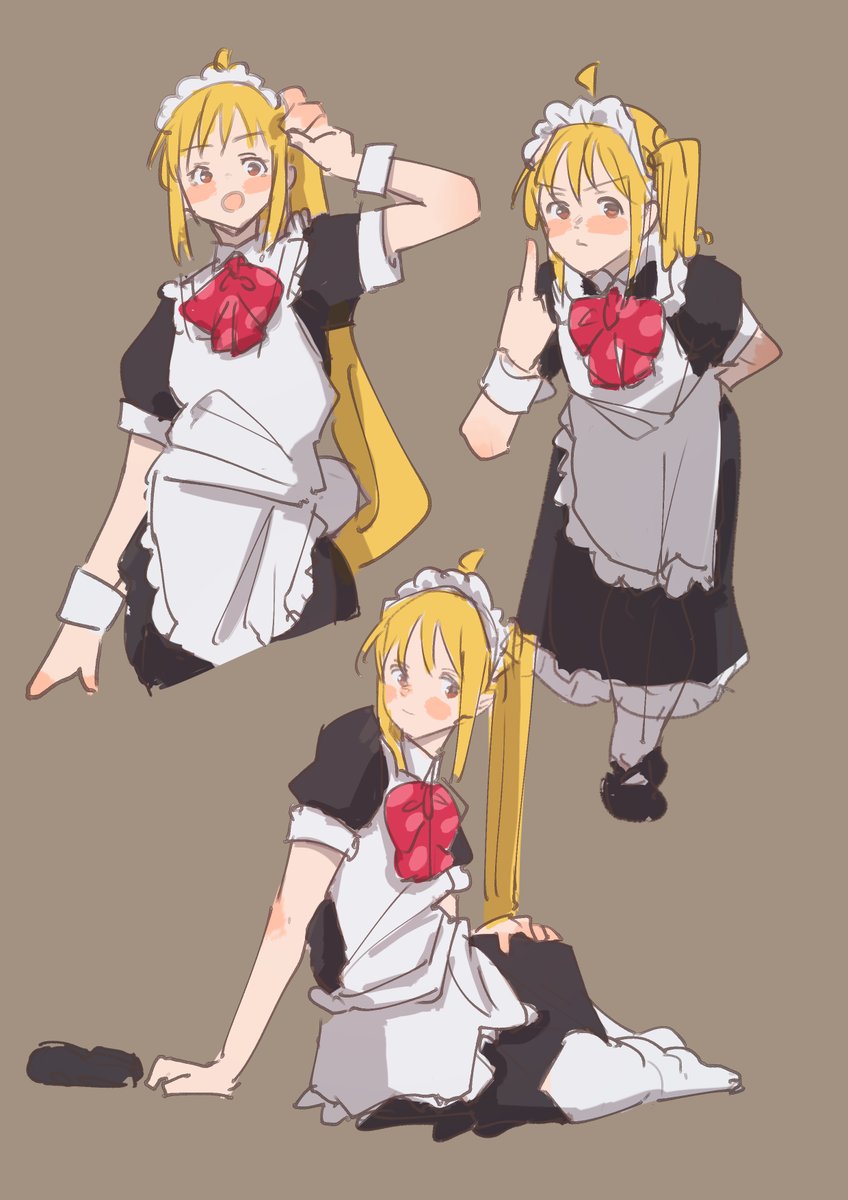 田中ひとり On Twitter Rt Re24jp ぼっち・ざ・ろっく にじかちゃんメイド服欲張りセット