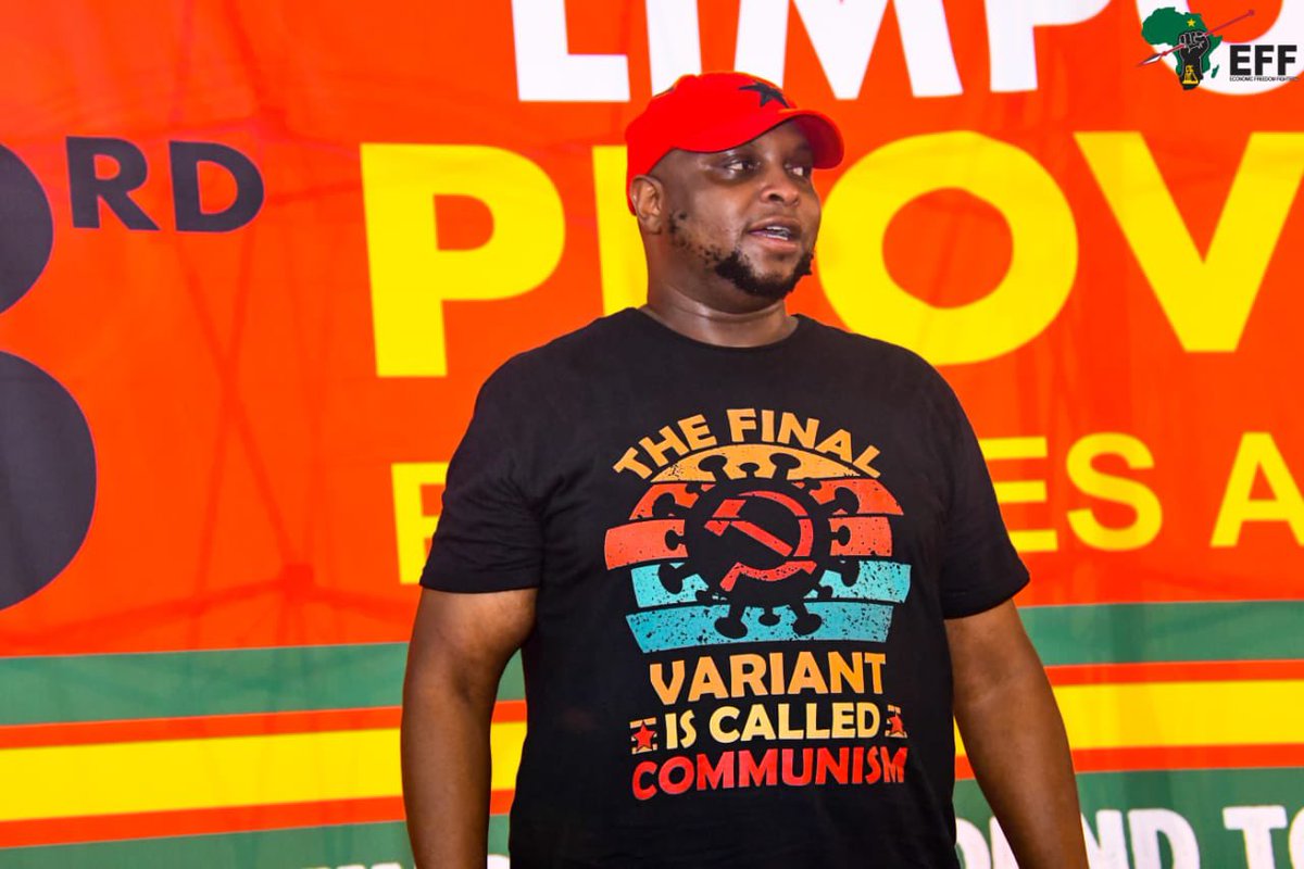 Economic Freedom Fighters on Twitter: "♦️In Pictures♦️ The EFF Deputy President @FloydShivambu ...