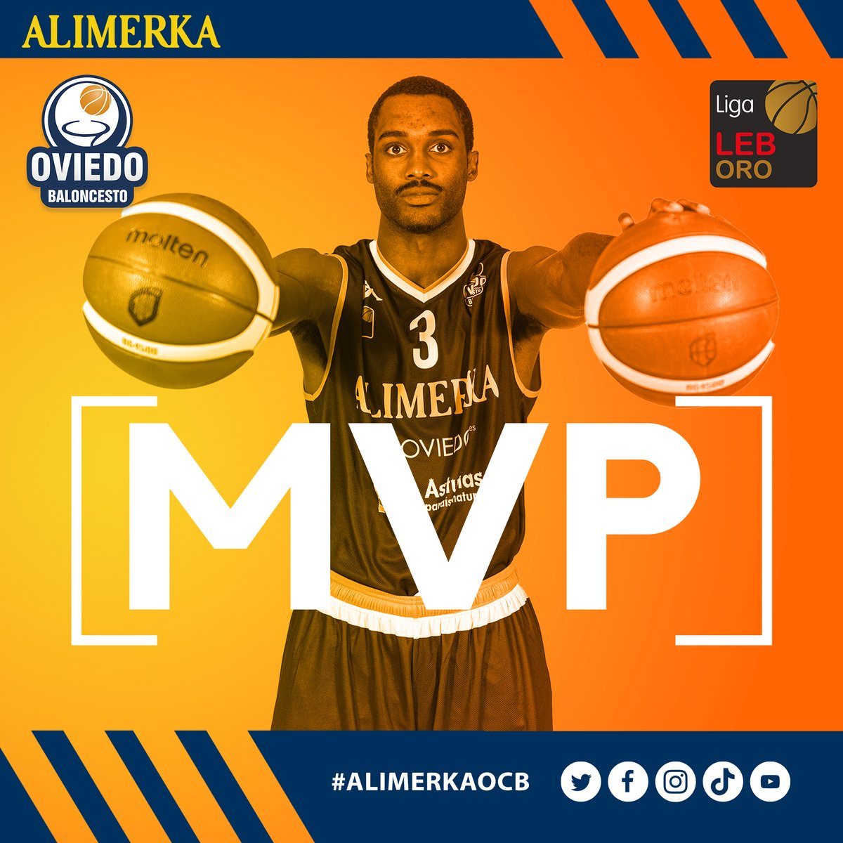 Alimerka Oviedo Baloncesto on Twitter: "⭐ MVP ⭐ El mejor del partido de ayer fue @no_name_nigel ...