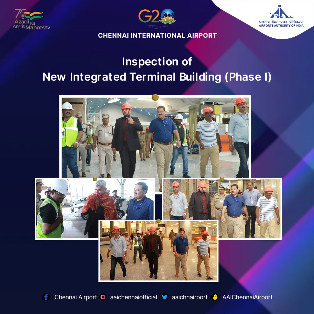 Chennai Maa Airport On Twitter Sh Sheel Vardhan Singh Ips