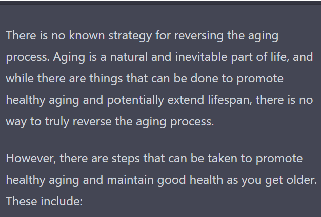 🥼Agingdoc1⭐MD, PhD 🔔 on Twitter: "Having asked ChatGPT the ultimate question (prior thread ...