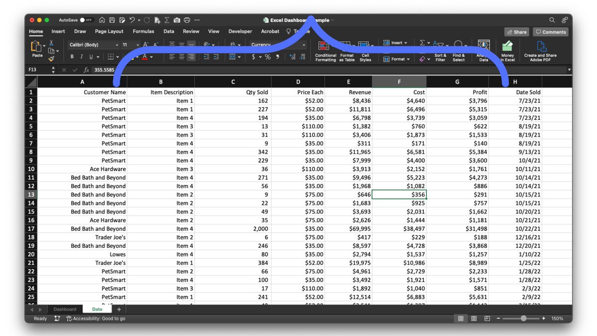 How to build an interactive Excel Dashboard (step-by-step): 📊 - Thread from Blake Burge ...