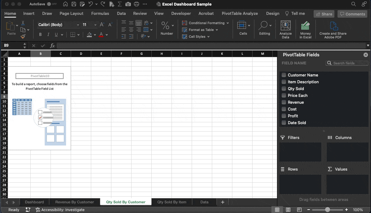 How to build an interactive Excel Dashboard (step-by-step): 📊 - Thread ...