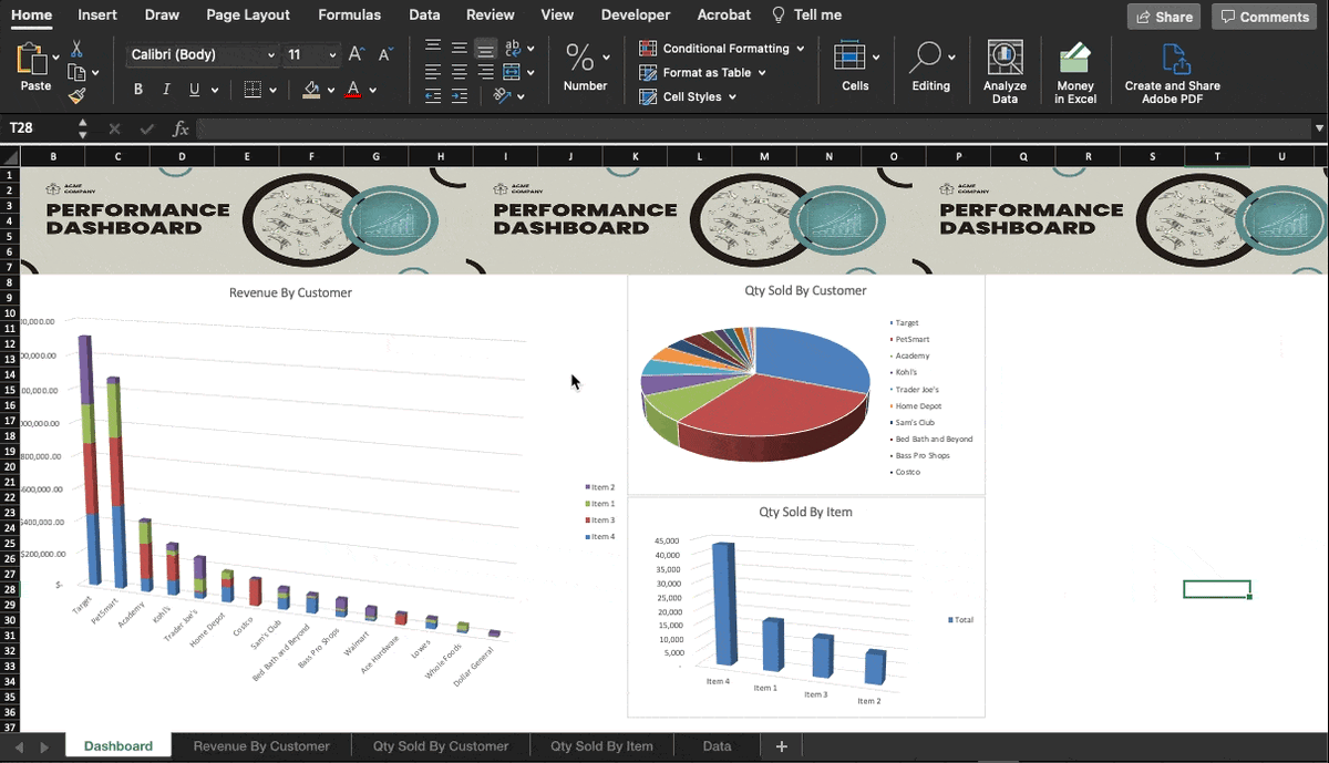 How to build an interactive Excel Dashboard (step-by-step): 📊 - المسلسل ...