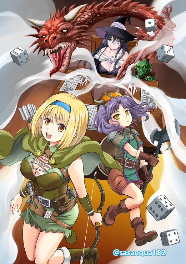 中山哲学 on Twitter: "宣伝です。 「アドバンスト・ファンティング・ファンタジー第2版（AFF2e）」を解説とセッションを交えて紹介するコミック「はじめてのAFF」が単行本になり ...