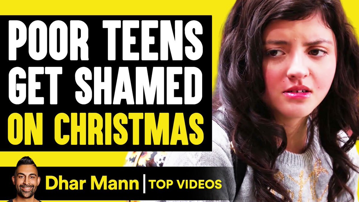 Dhar Mann on Twitter: "POOR TEENS Get Shamed ON CHRISTMAS, What Happens Is Shocking | Dhar Mann ...