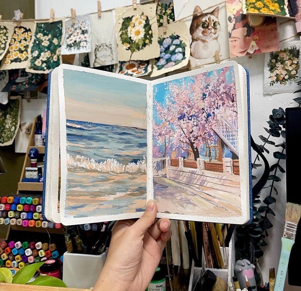 Oksana Ivanik Art on Twitter: "Painting by Le Bao Chau"