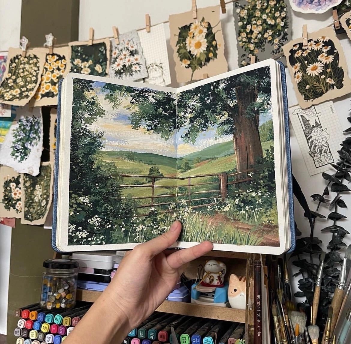 Oksana Ivanik Art on Twitter: "Painting by Le Bao Chau"