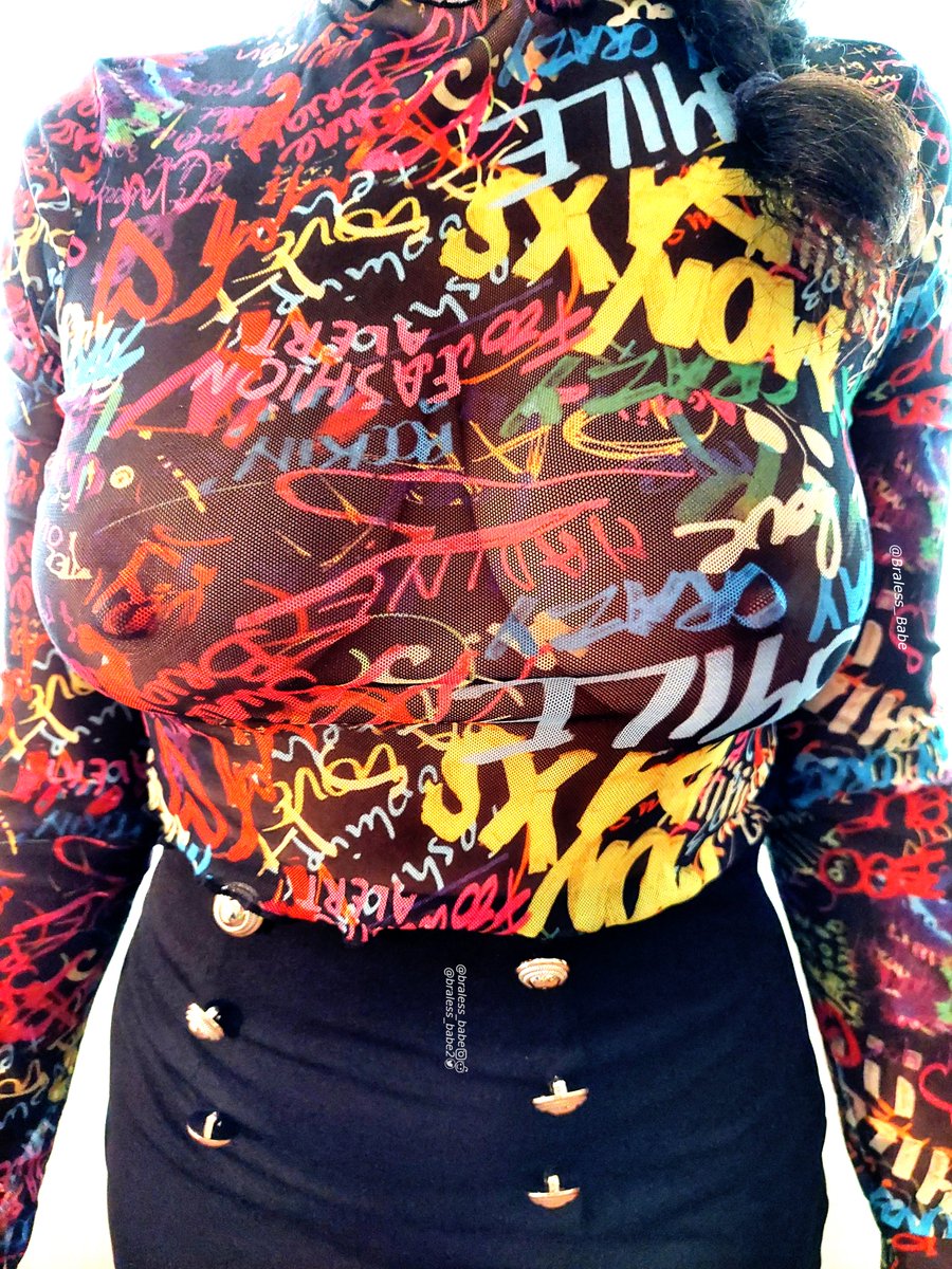 Braless Babe2 On Twitter Art 🍒👀 Seethrough Braless Flashing