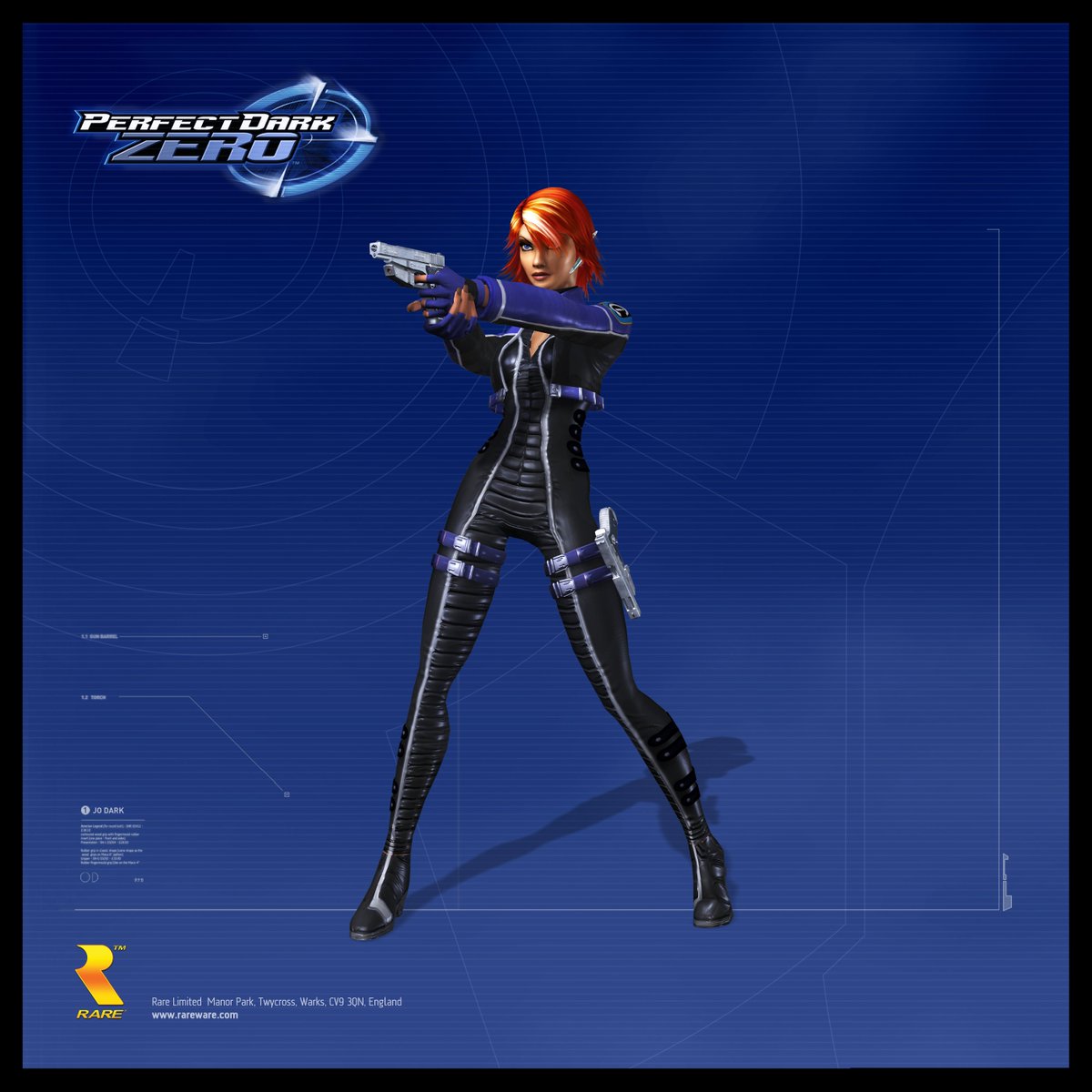 Video Game Art Archive on Twitter: "Joanna Dark 'Perfect Dark Zero' Xbox 360"