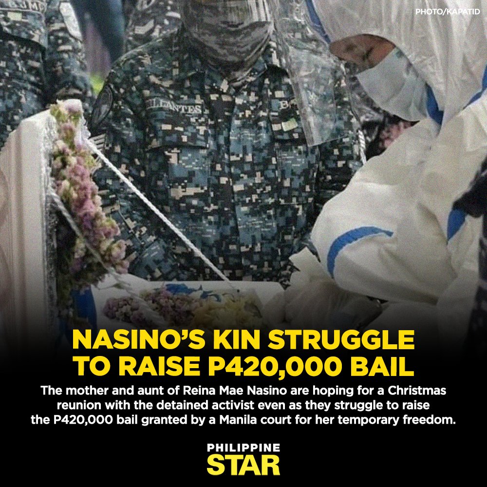 The Philippine Star on Twitter: "Reina Mae Nasino’s aunt, Veronica Vidal, said she last visited ...