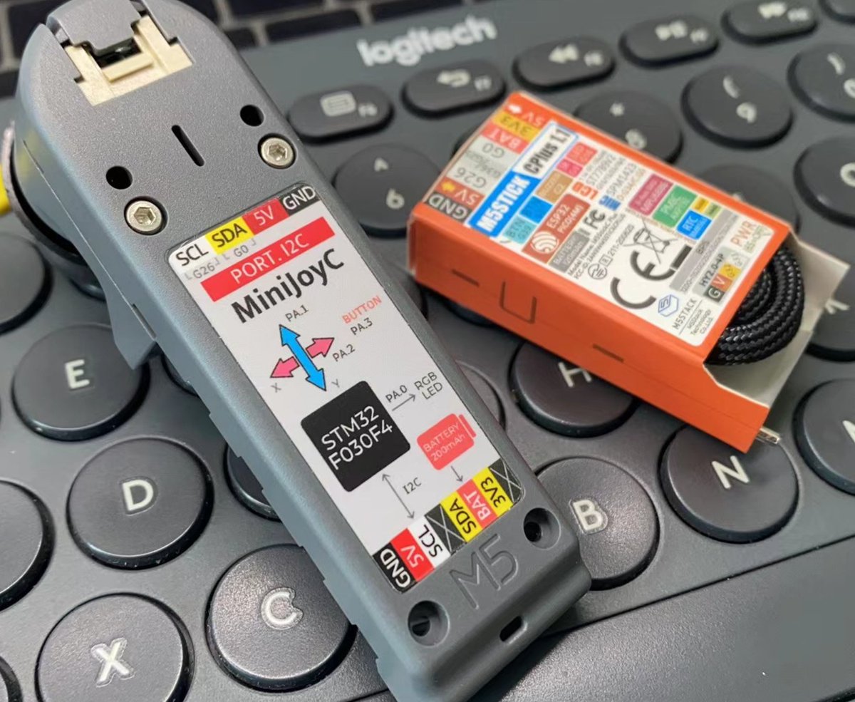 M5Stack on Twitter: "MiniJoyC and FakeC-Plus. this friday."