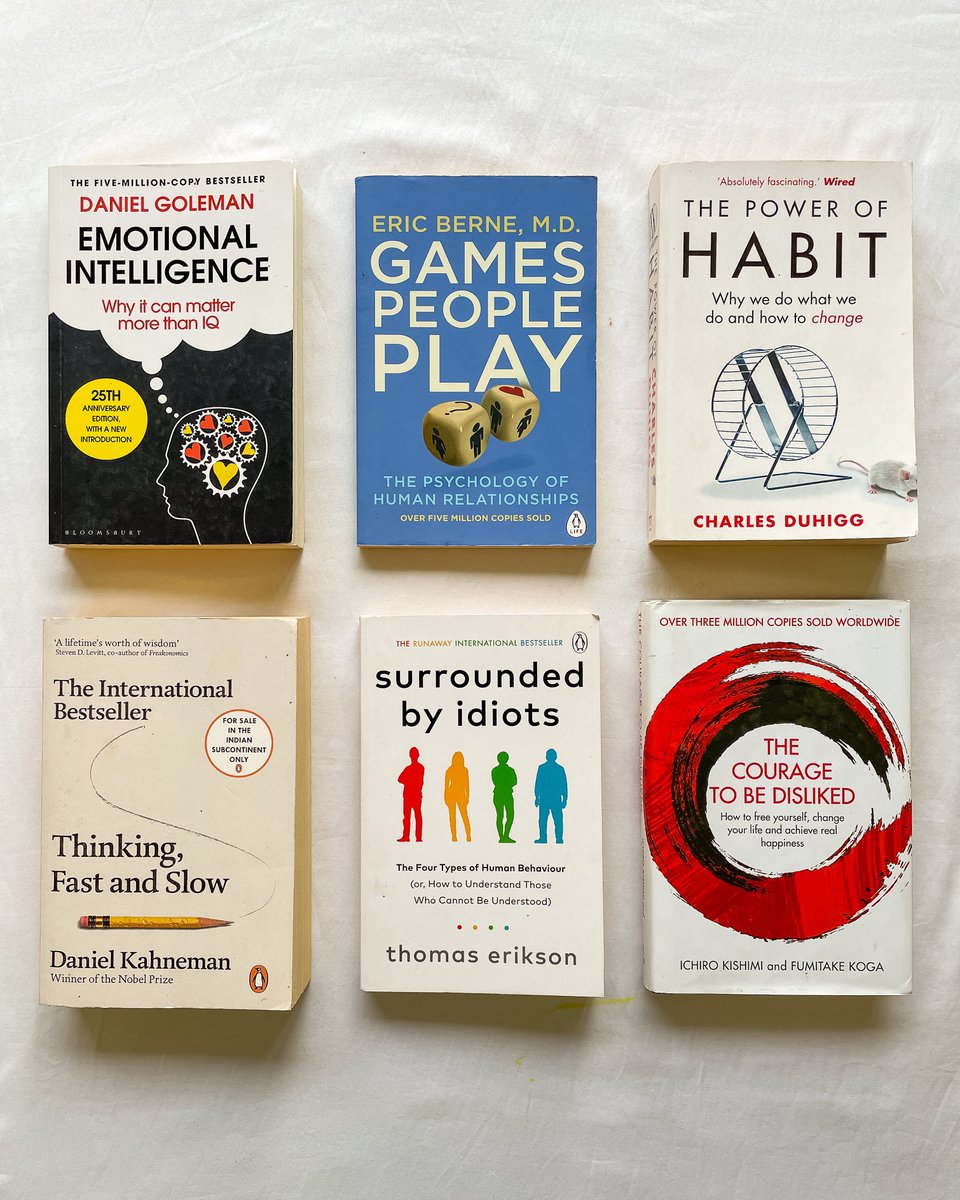 20 Books To Understand Human Psychology (thread) - Thread from Library ...