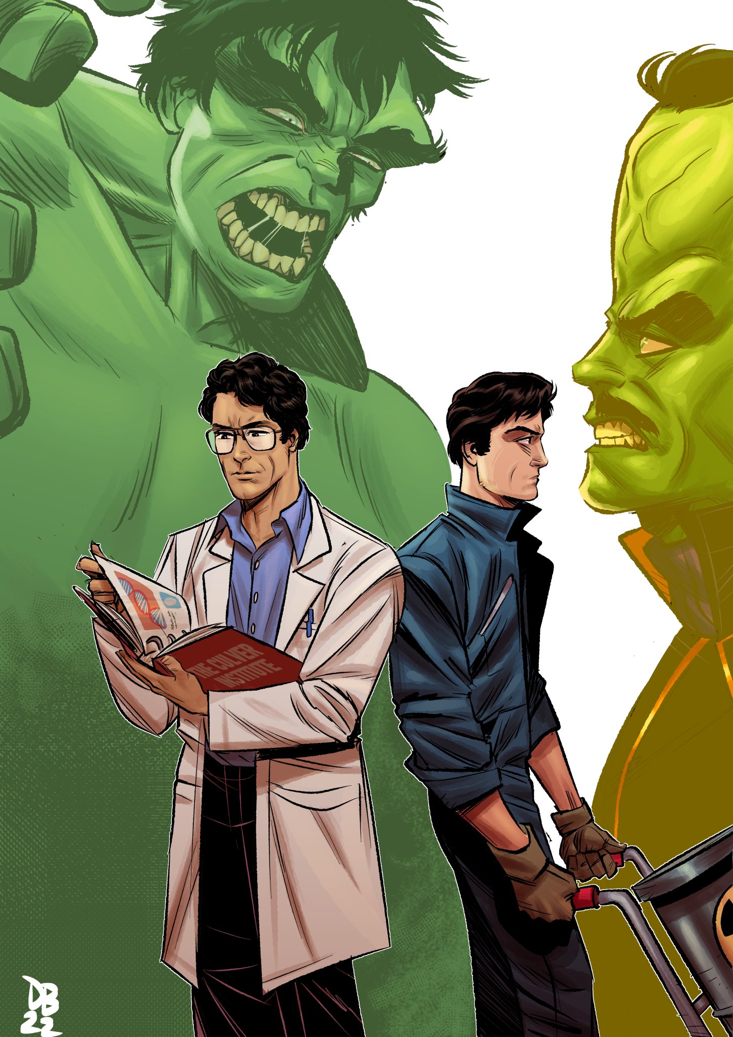 devlin 🦦 (commissions open 2/6) on Twitter: "The Hulk and The Leader Banner and Sterns https://t ...